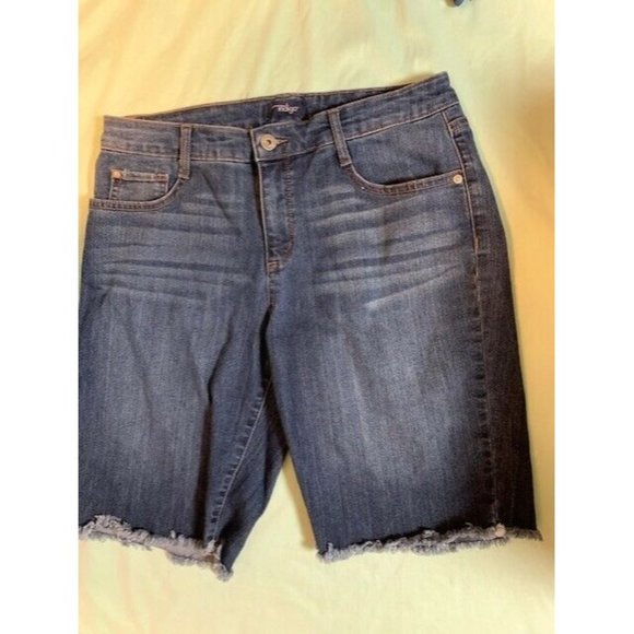 Indigo | Shorts | Indigo Size Womens Denim Shorts Stretch Bermuda Cut ...